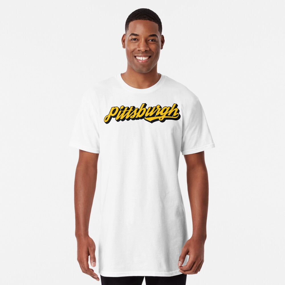 "Pittsburgh script" Sticker for Sale by Statim | Redbubble
