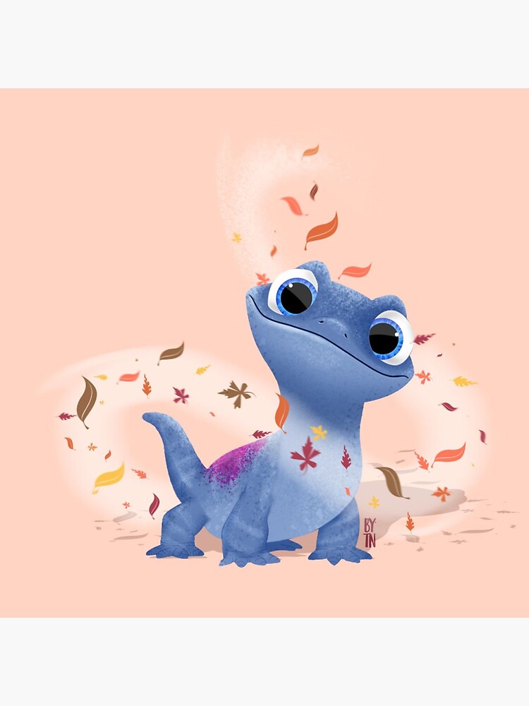 "Bruni Fire Lizard & Gale" Sticker for Sale by Michelle296 | Redbubble