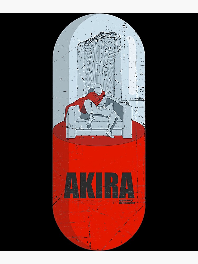 "AKIRA - Pill Anime" Poster for Sale by simonnegist | Redbubble