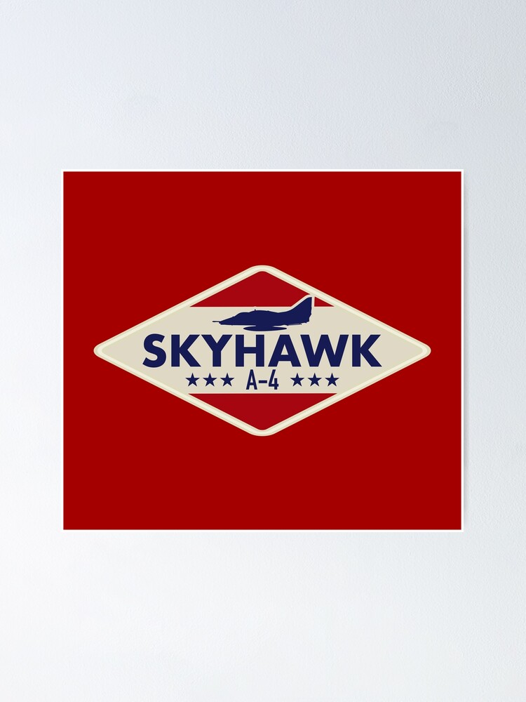 "A-4 Skyhawk Patch" Poster for Sale by StrongVlad | Redbubble