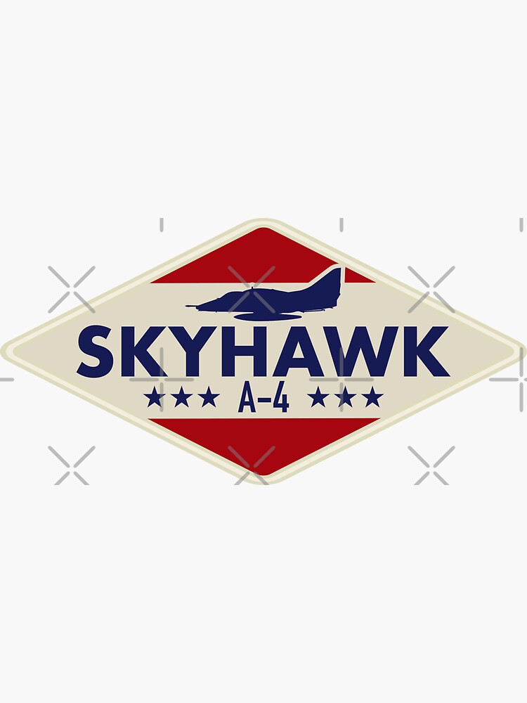 "A-4 Skyhawk Patch" Sticker for Sale by StrongVlad | Redbubble