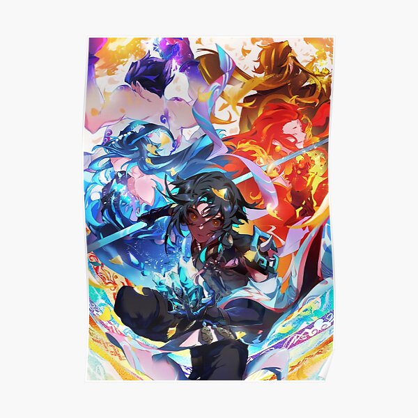 "Xiao Genshin" Poster for Sale by Devano06 | Redbubble