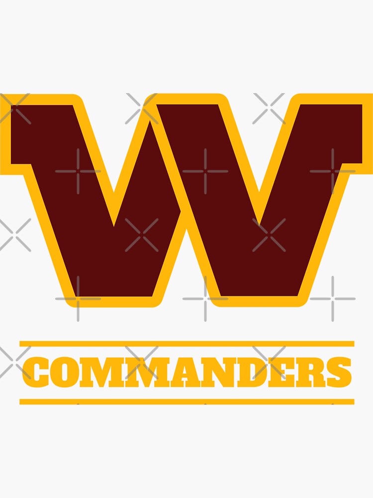 "Washington Commanders Football Team " Sticker for Sale by Skurtpur ...