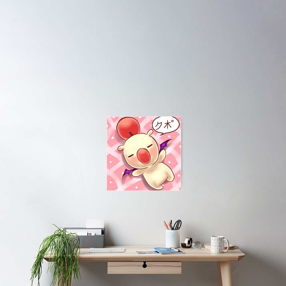 "Moogle Cute" Poster by MariSan23 | Redbubble