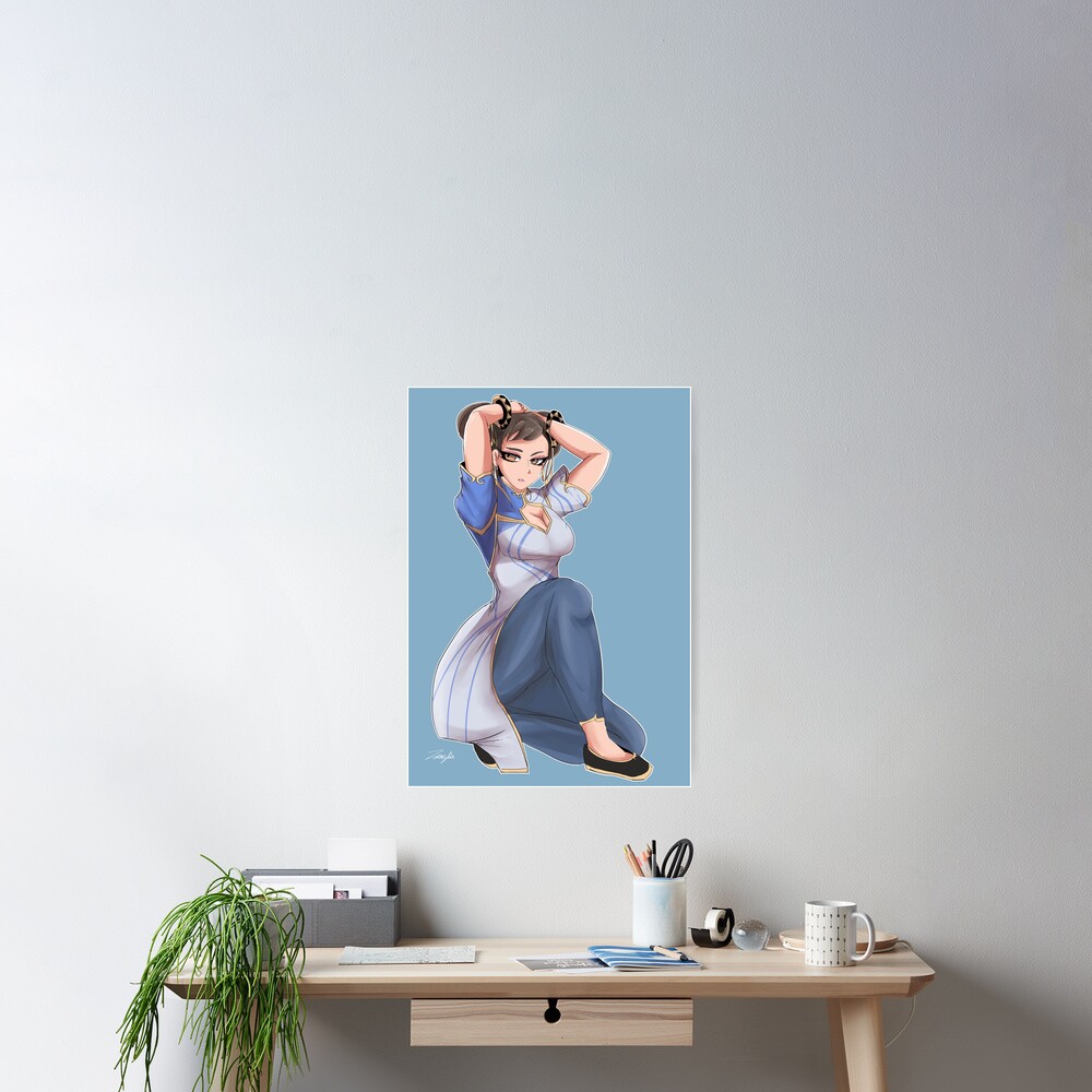 "Chun-Li (SF6)" Sticker for Sale by zenzlia | Redbubble
