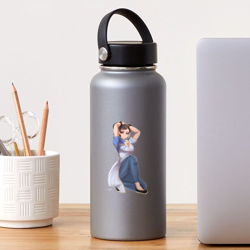"Chun-Li (SF6)" Sticker for Sale by zenzlia | Redbubble