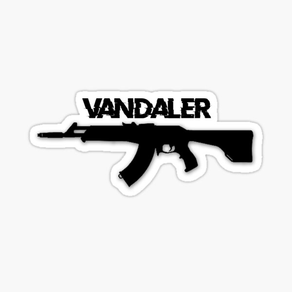 "vandal" Sticker for Sale by mon3m | Redbubble