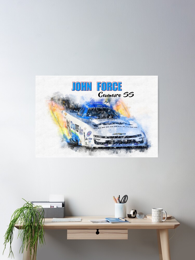 "John Force" Poster by Theodor Decker | Redbubble