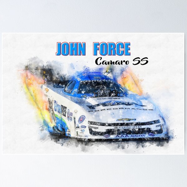 "John Force" Poster by theodordecker | Redbubble