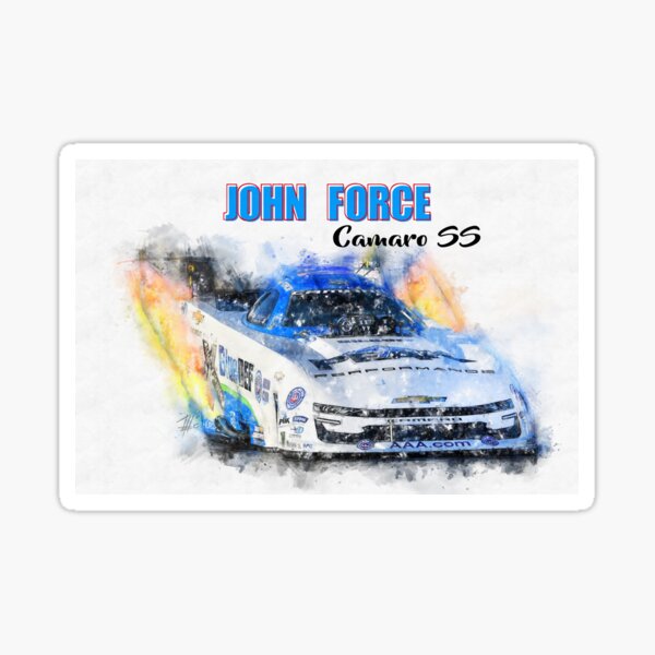 "John Force" Sticker for Sale by theodordecker | Redbubble