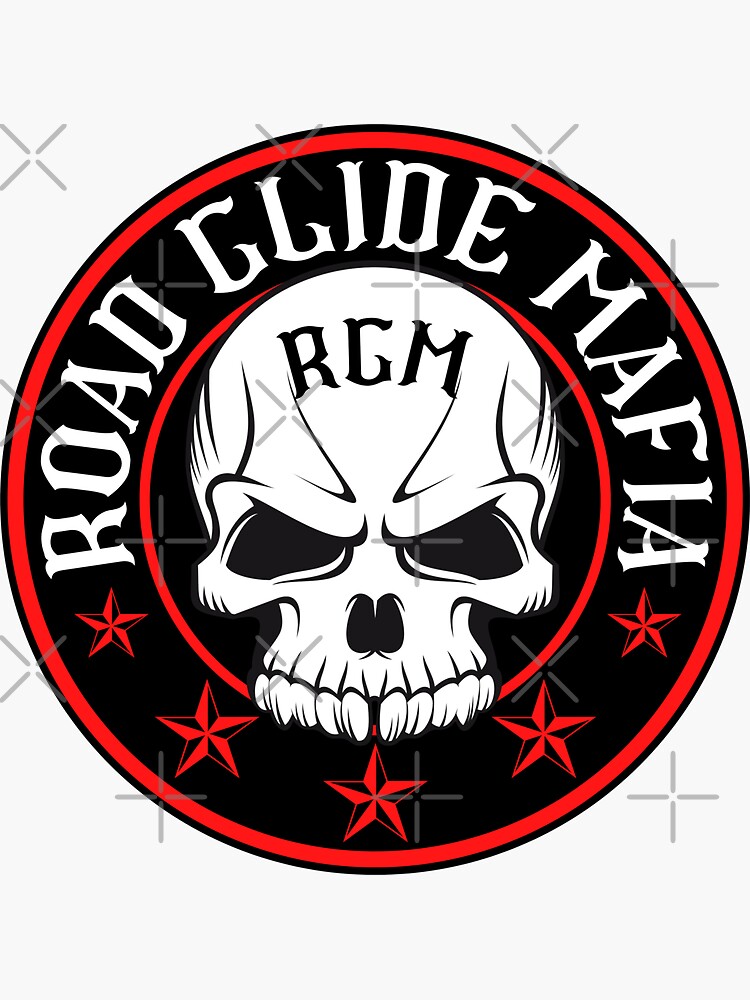 "The Road Glide Mafia" Sticker for Sale by H-O-G | Redbubble