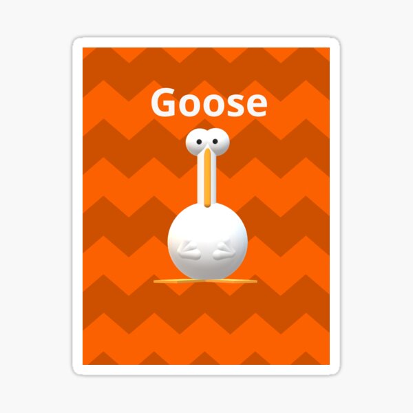 "Ben, The Goose" Sticker for Sale by Bubbly444 | Redbubble