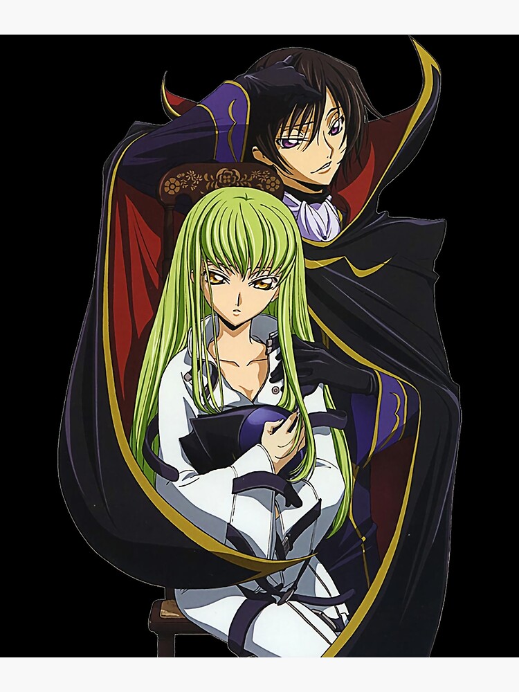 "Lelouch Lamperouge And Cc " Poster for Sale by lenorcey | Redbubble