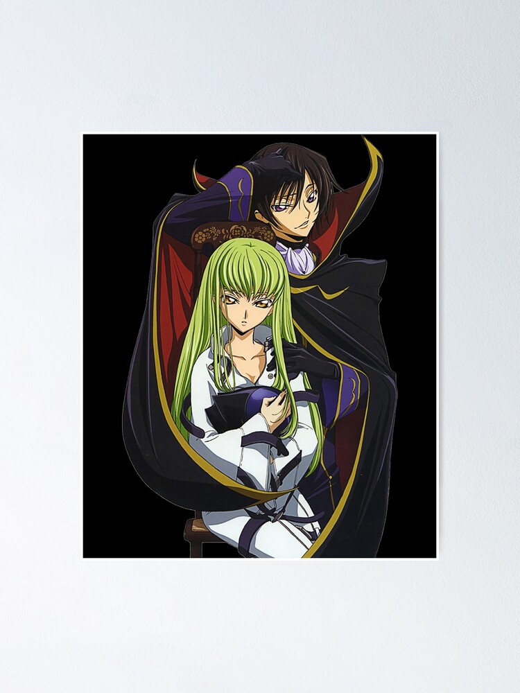 "Lelouch Lamperouge And Cc " Poster for Sale by lenorcey | Redbubble