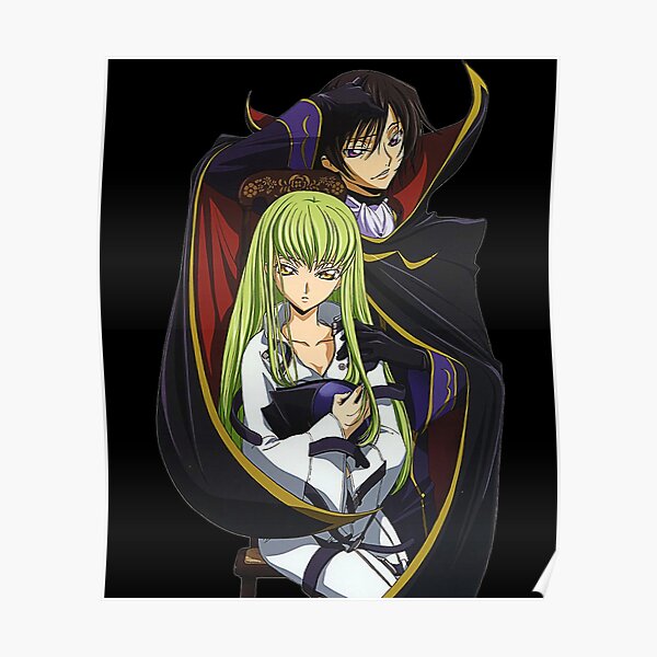 "Lelouch Lamperouge And Cc " Poster for Sale by lenorcey | Redbubble
