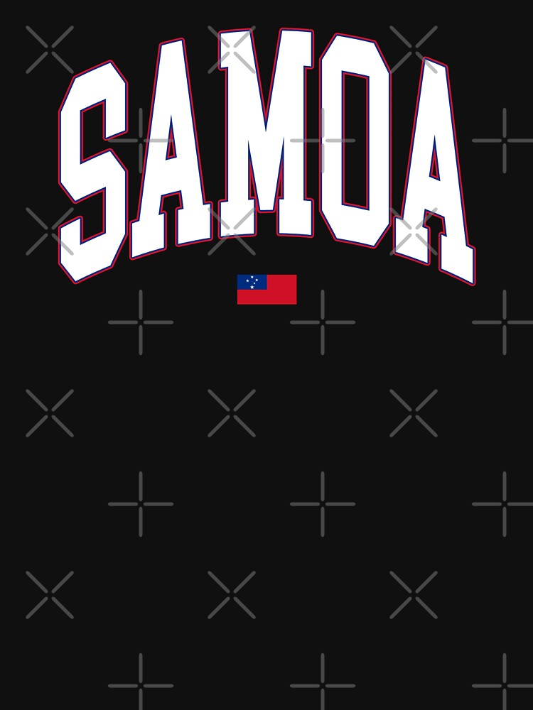 "Samoa | College/University Style Samoan Flag" T-shirt for Sale by ...