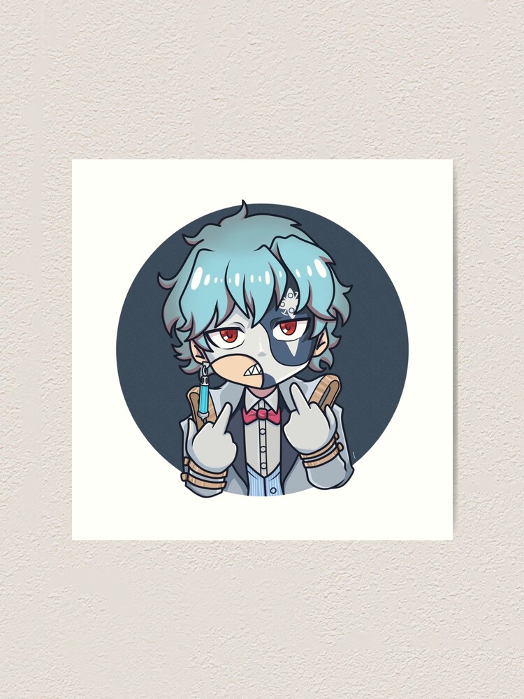 "Chibi Il Dottore Meme Genshin Impact" Art Print for Sale by artwala74 ...