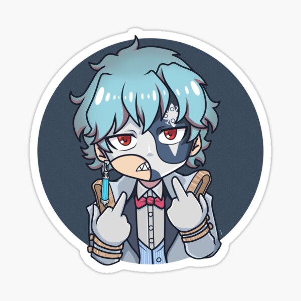 "Chibi Il Dottore Meme Genshin Impact" Sticker von artwala74 | Redbubble