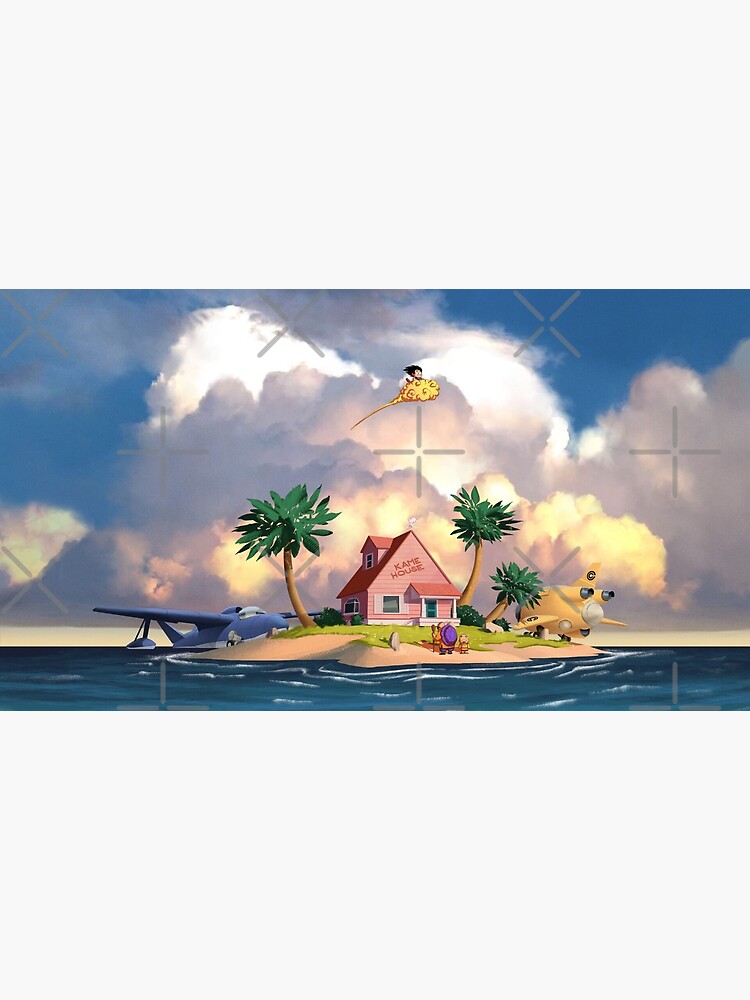 "Dragon Ball Z Kame House - Dragon Ball" Art Print for Sale by ...