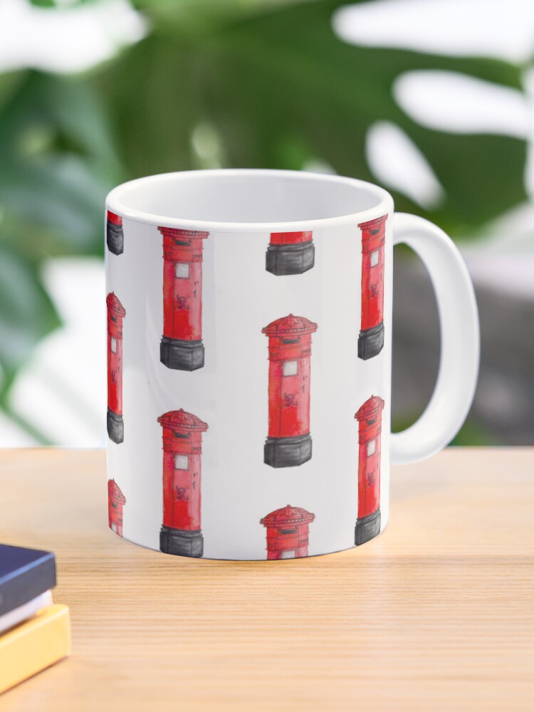 "Red Post Box " Coffee Mug for Sale by rosieredbox | Redbubble