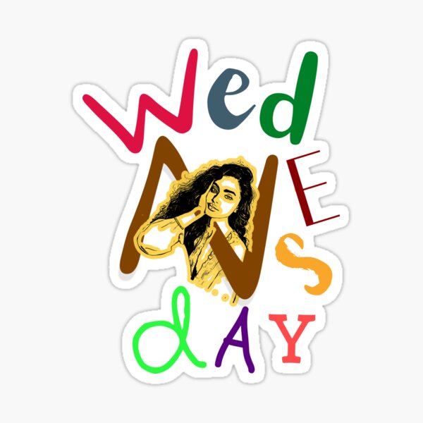 "It's a Wednesday | Woman Crush Wednesday" Sticker for Sale by FecoArt ...