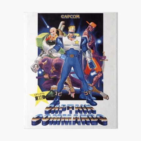 "Captain Commando (Japanese Arcade Flyer)" Art Board Print by ...