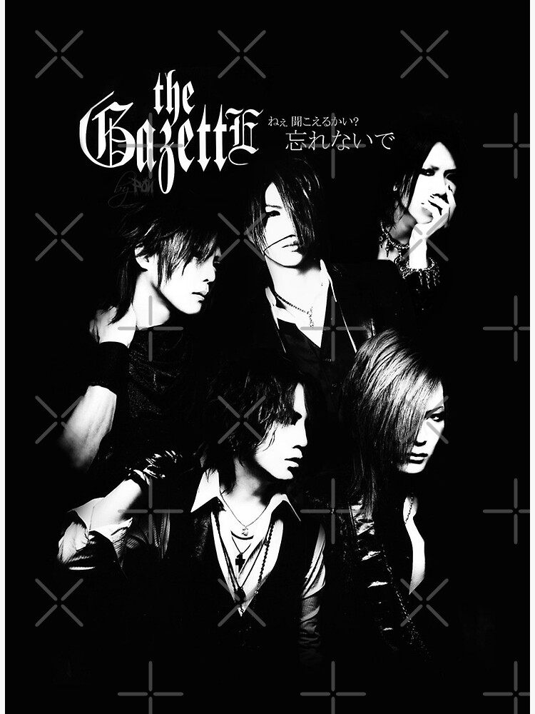 "Japan Rock Band " Poster for Sale by charles-jimenez | Redbubble