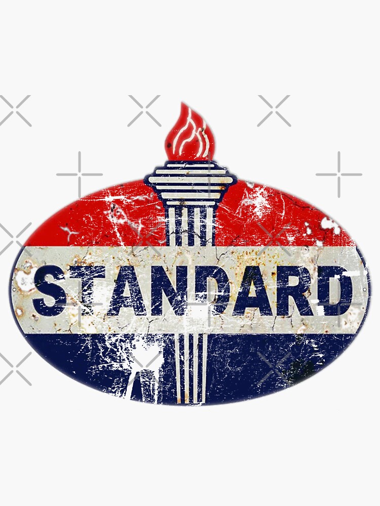 "Standard Oil Sign" Sticker for Sale by TeeTrendsToday | Redbubble