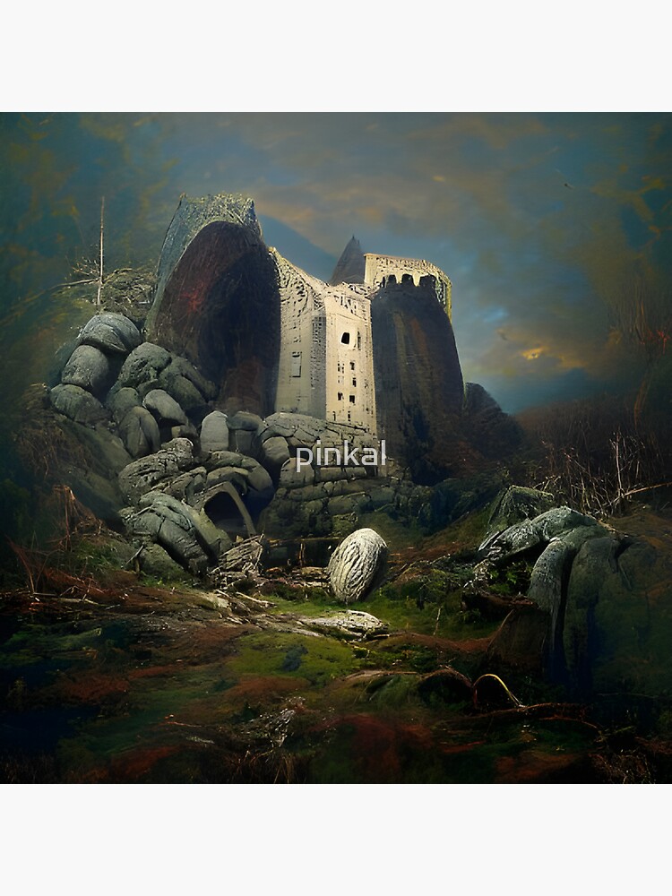 "Ancient Ruins" Sticker for Sale by pinkal | Redbubble