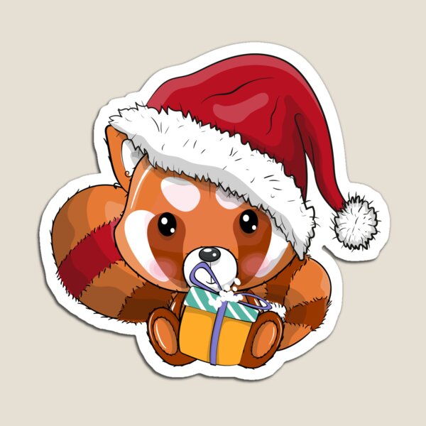 Imán «Red Panda Slim Fit, pandas, panda de dibujos animados ...