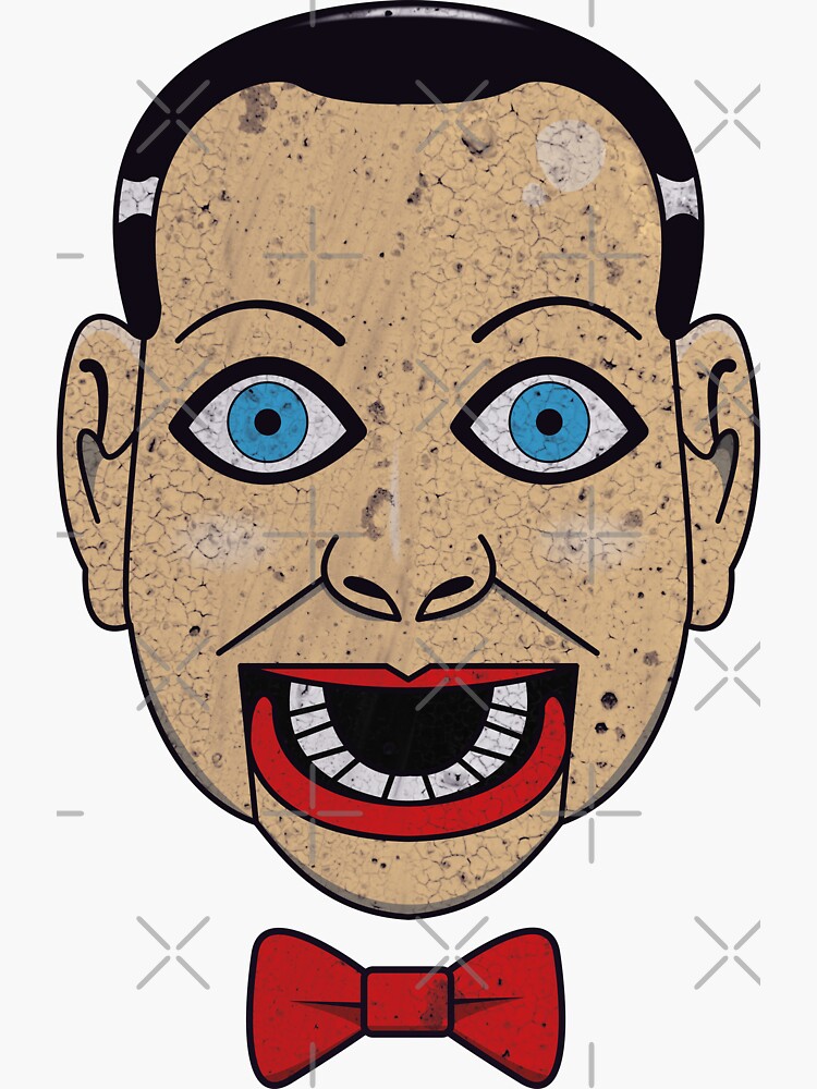"Billy - Dead Silence" Sticker by Necronder | Redbubble