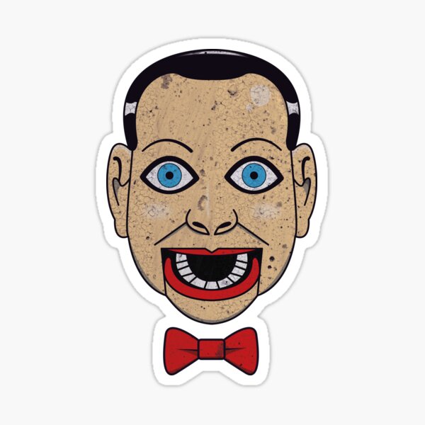 "Billy - Dead Silence" Sticker by Necronder | Redbubble