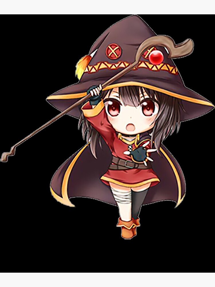 "Chibi Megumin from KonoSuba " Poster for Sale by alawdikioj | Redbubble