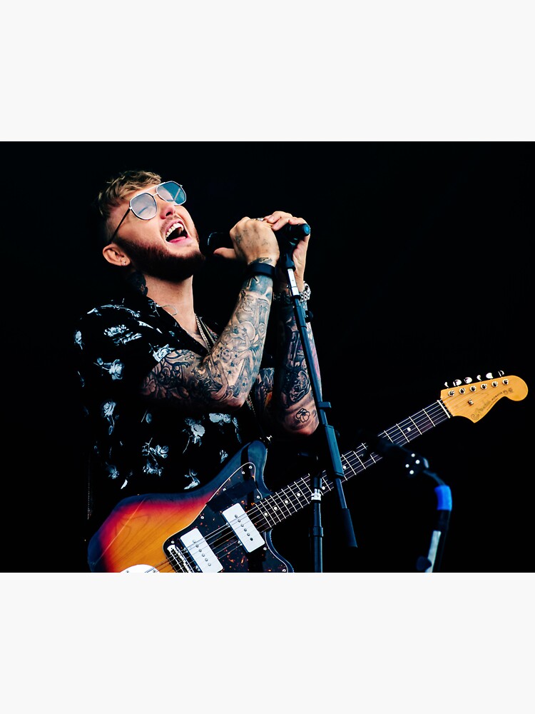 "Singer James Arthur Poster Art" Sticker for Sale by curtage | Redbubble