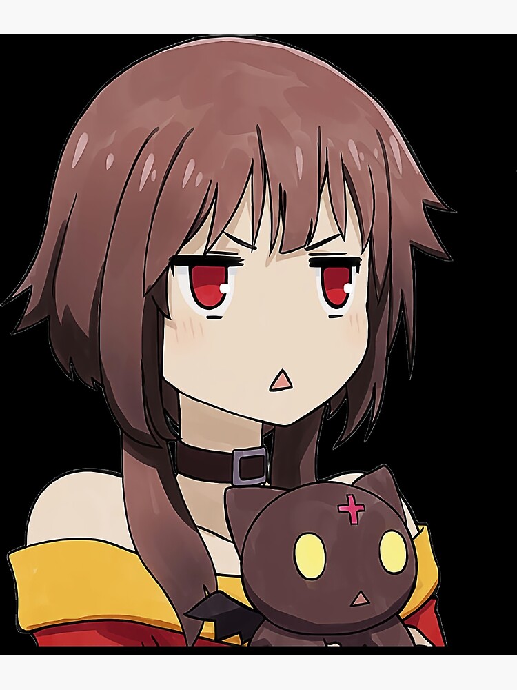 "Verwirrtes Megumin-Gesicht Konosuba" Poster von alawdikioj | Redbubble