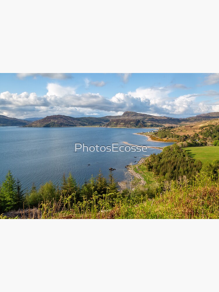 "Glenelg and Kyle Rhea in Spring, Scotland." Sticker for Sale by ...