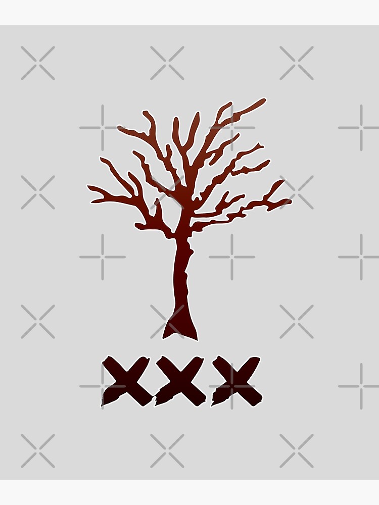 "XXXTENTACION tree of life." Poster for Sale by Customzy | Redbubble