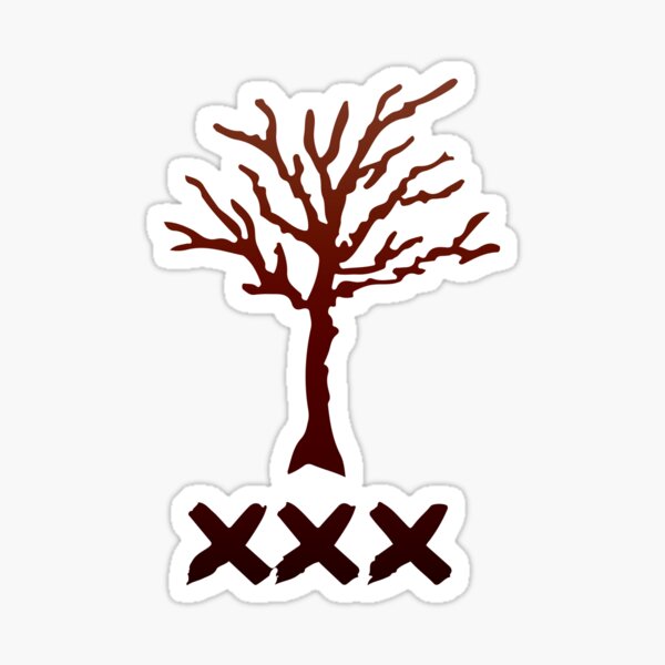 "XXXTENTACION tree of life." Sticker for Sale by Customzy | Redbubble