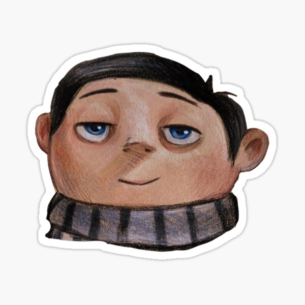 "Kid Gru" Sticker for Sale by my-spirit-phone | Redbubble