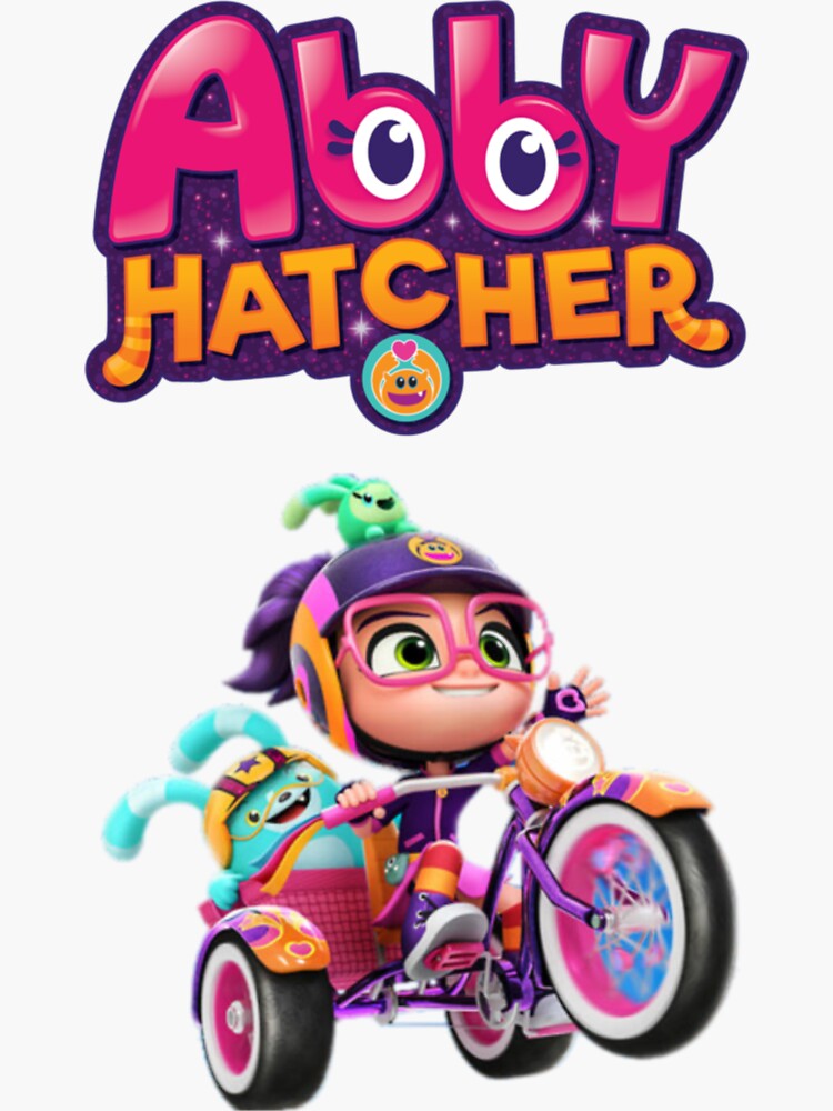 " Abby Hatcher" Sticker for Sale by kakaviche | Redbubble