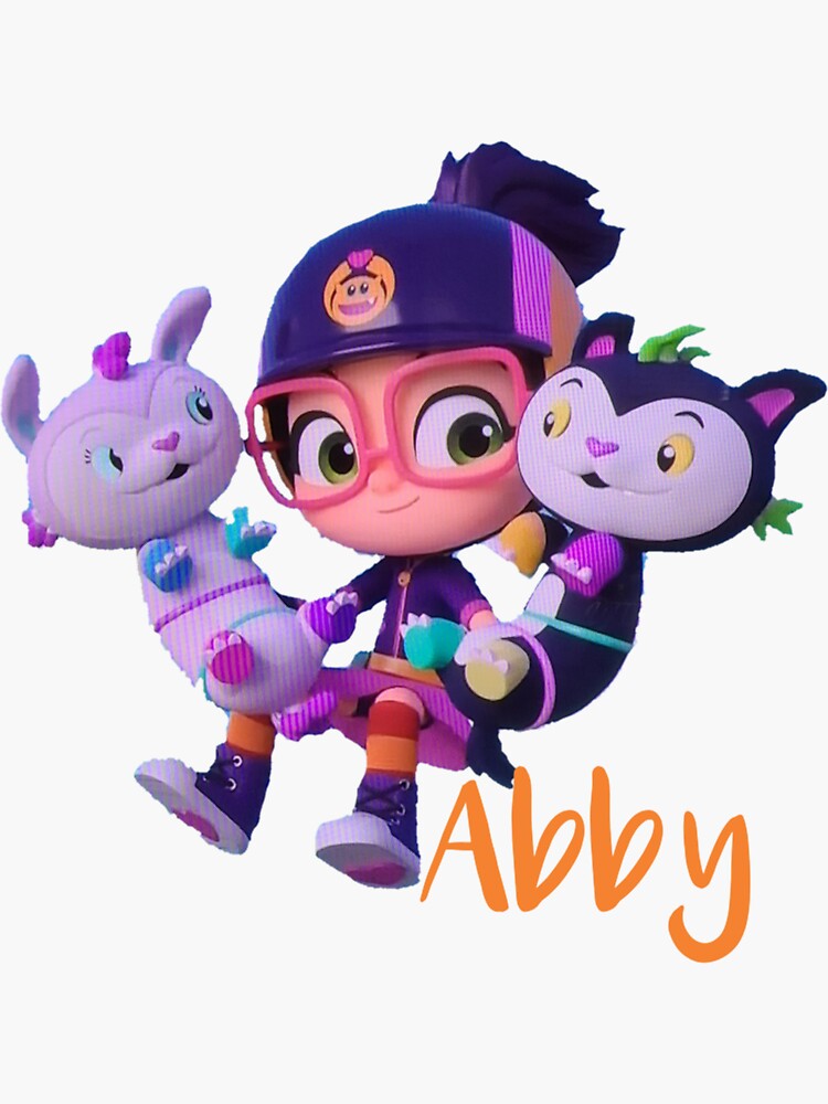 " Abby Hatcher" Sticker for Sale by kakaviche | Redbubble