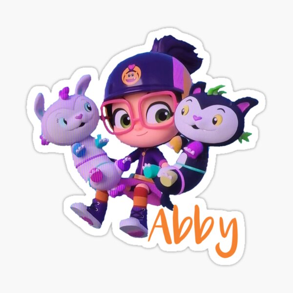 " Abby Hatcher" Sticker for Sale by kakaviche | Redbubble