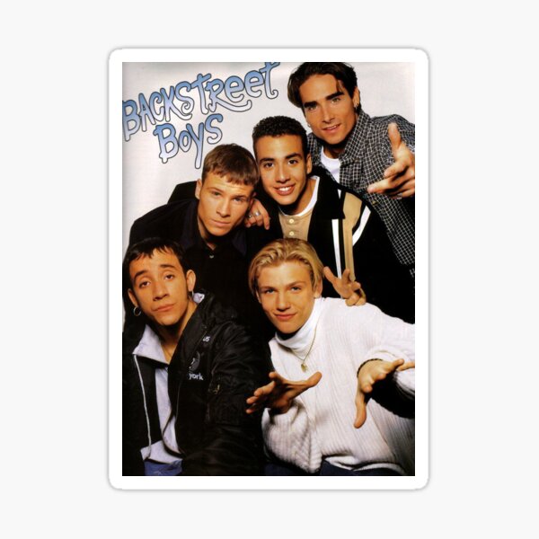 "Backstreet boys - Album" Sticker for Sale by Readenh | Redbubble