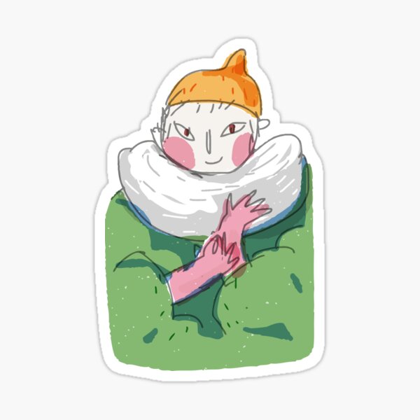"Lenka. 30 Doodle portraits" Sticker by motuwe | Redbubble