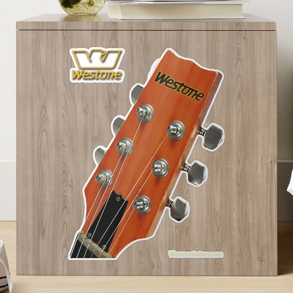 Logotipo De Guitarra Westone
