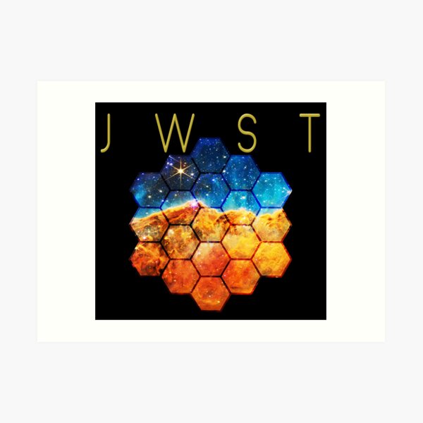 "James Webb Space Telescope - JWST Logo" Art Print for Sale by LunaChx ...