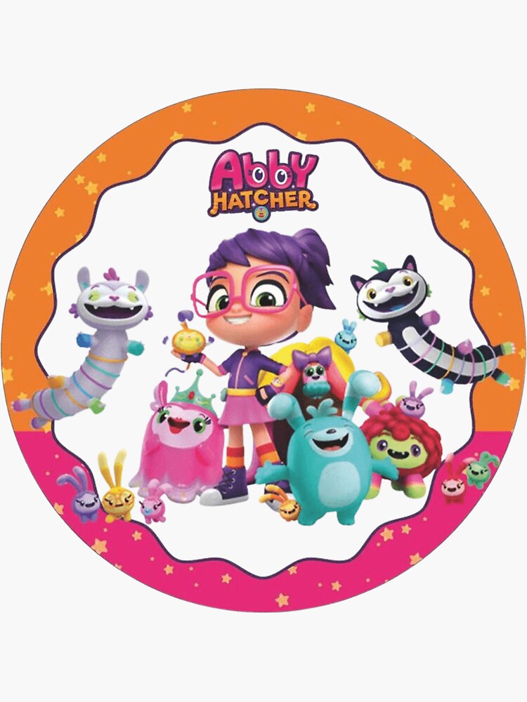 " Abby Hatcher" Sticker for Sale by kakaviche | Redbubble