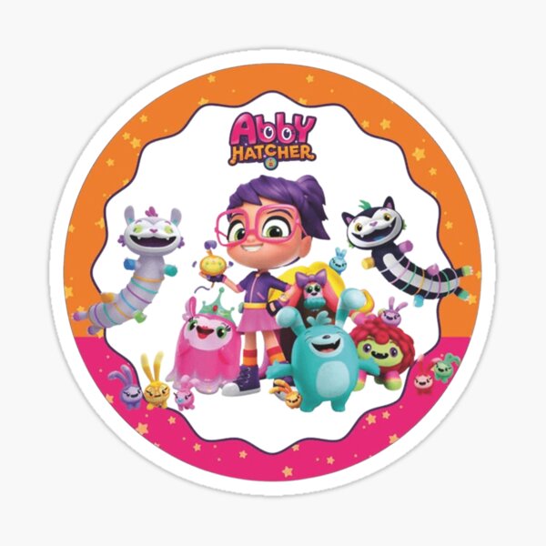 " Abby Hatcher" Sticker for Sale by kakaviche | Redbubble