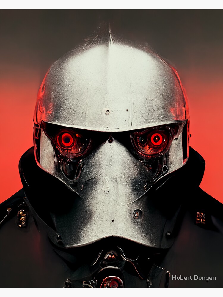 "German soldier medium portrait from Jin-Roh" Sticker for Sale by ...