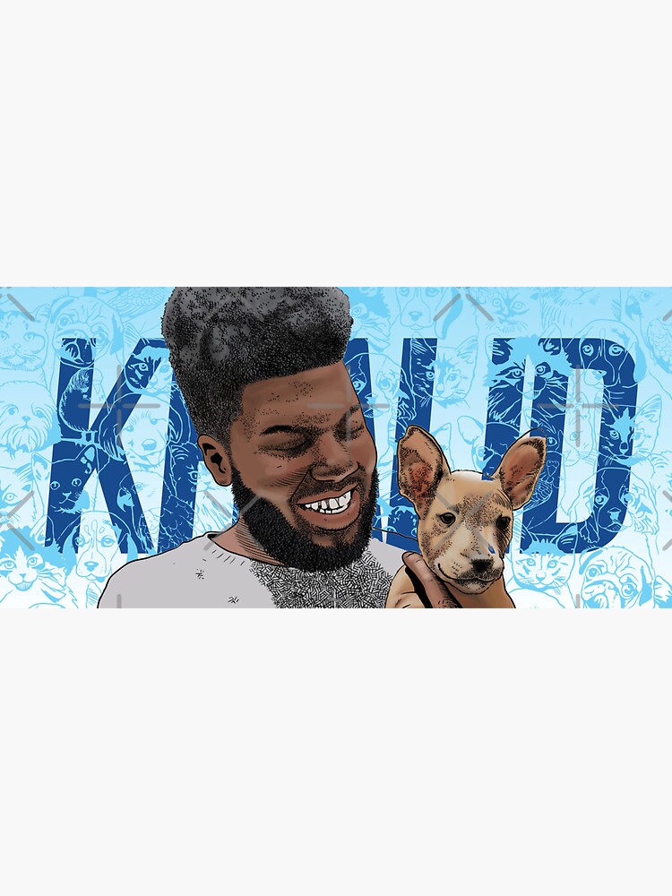"khalid rapper" Sticker for Sale by Cartoonivacloth | Redbubble